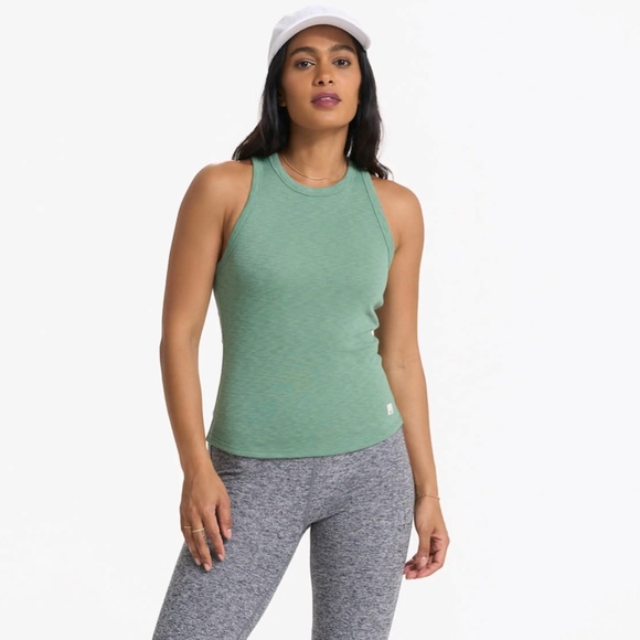 Vuori | Tops | Vuori Sunrise High Neck Tank Celadon | Poshmark